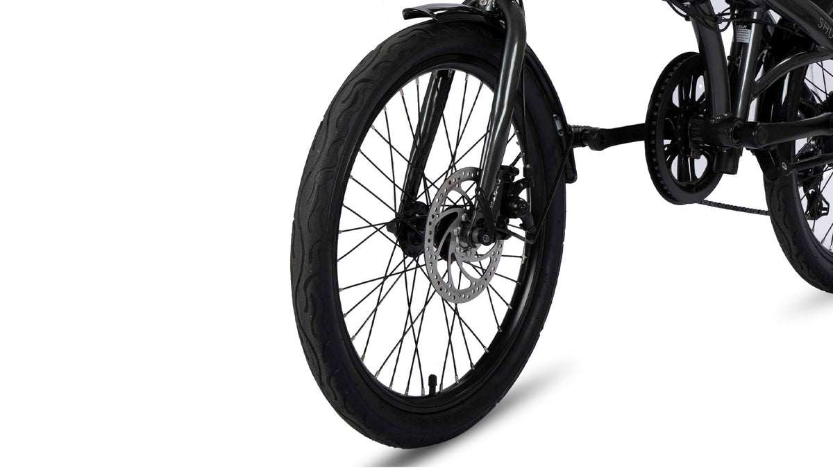 Shuttle 5 Electric Folding Bike - Dark Grey – Valk Ebikes