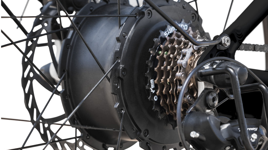 Valk Electric Fat Tyre Cruiser Bike - Matte Black – Valk Ebikes