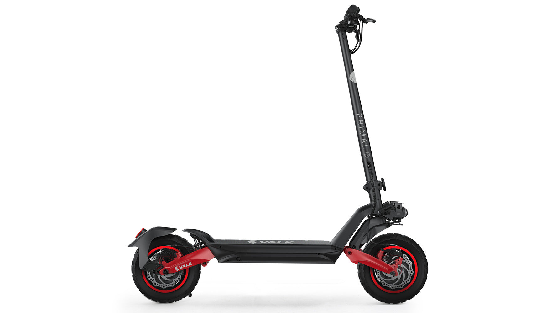 Primal 9 Dual Motor - Black/Red – Valk Ebikes