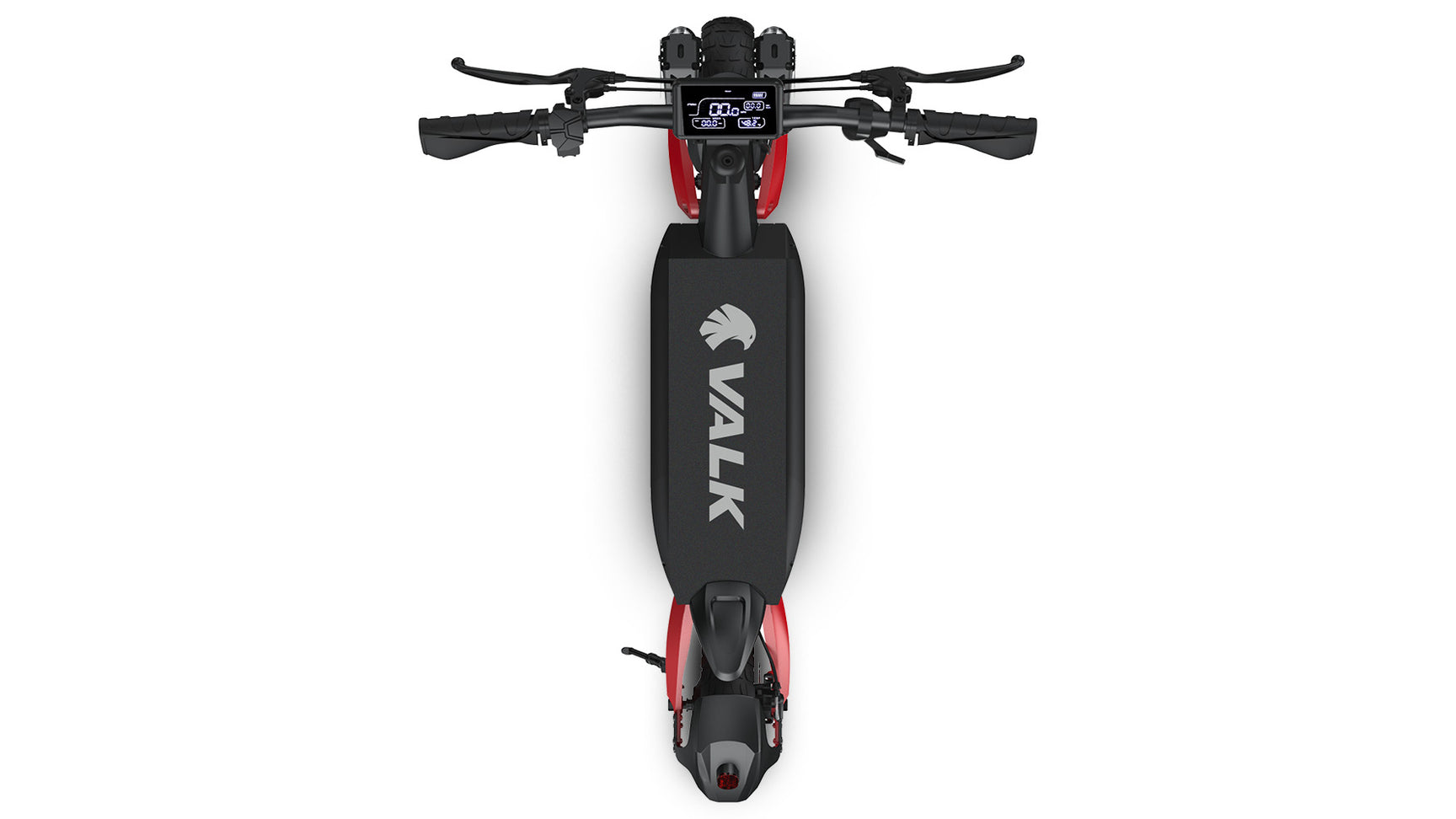 Primal 9 Dual Motor - Black/Red – Valk Ebikes