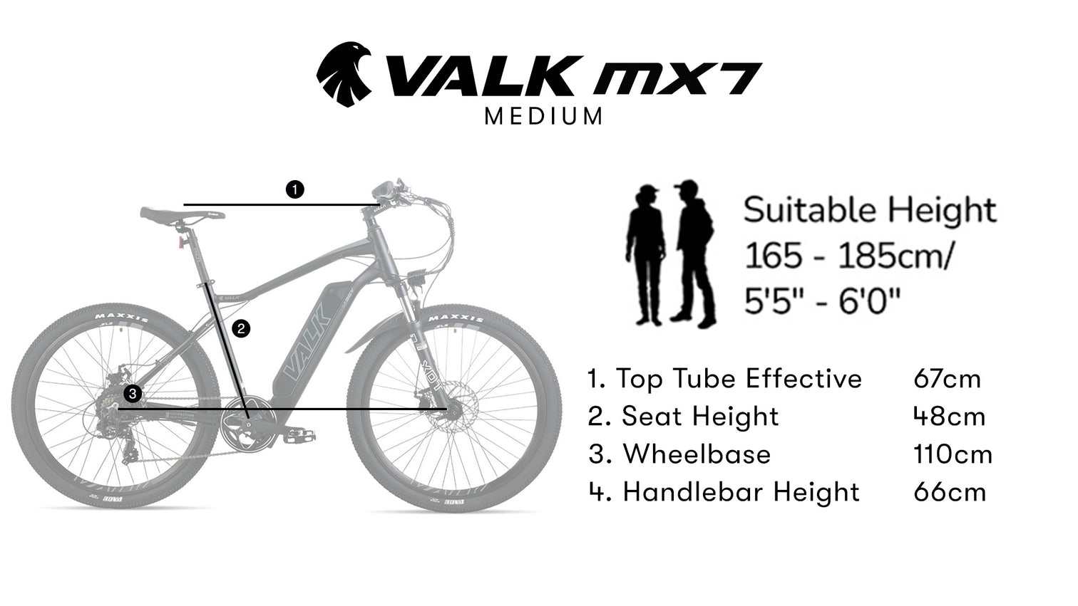 MX7 - Medium - Black – Valk Ebikes