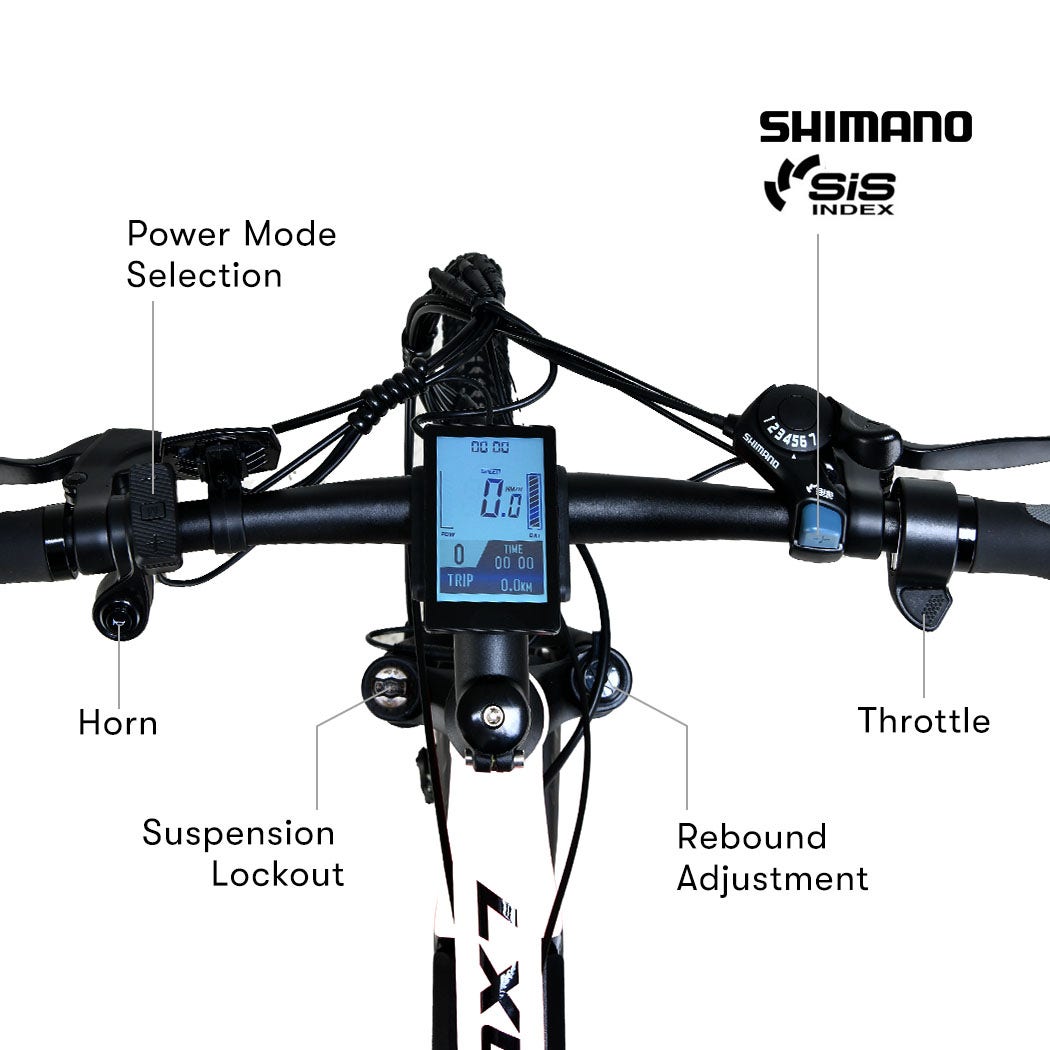 MX7 - Medium - White – Valk Ebikes